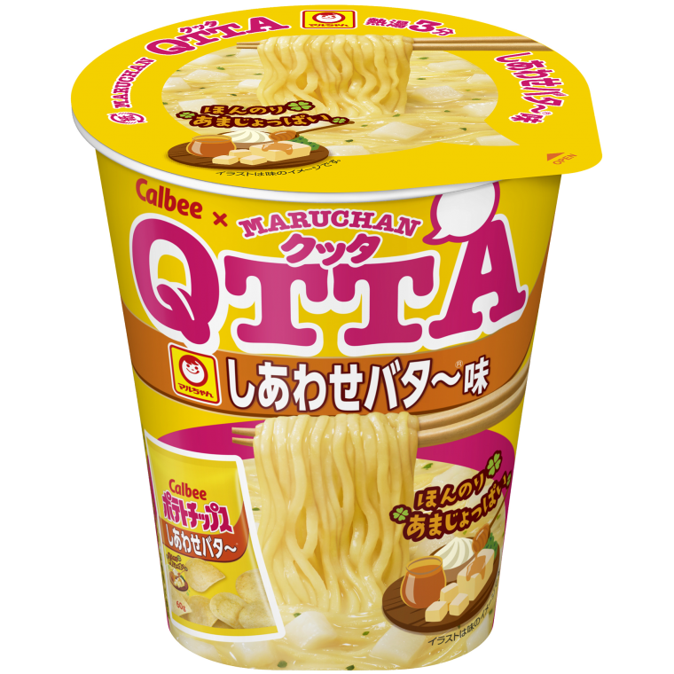 MARUCHAN QTTA しあわせバタ～味 | 商品情報 - 東洋水産株式会社